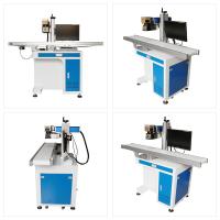 China Ccd Camera Visual Positioning 20w 30w 50w Fiber Laser Marking Machine for Metal Materials for sale