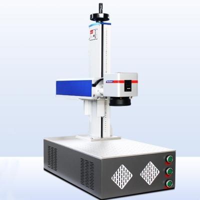 China CNC Max Raycus Fiber Laser Marking Machine For Metal Stainless Steel 20W 30W 50W for sale