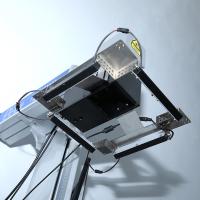 China 30W 50W Mopa Fiber Laser Marking Machine With Camera Positioning System Conveyor for sale