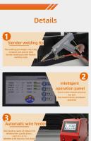 China Compact SUP23T Laser Handheld Welding Gun for Fast Fibre Laser Welding Head 3 In 1 for sale