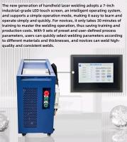 China Handheld Small 800w 1200w 1500w 2000w 3000w Max 3 In 1 Laser Welders Laser Cleaning Welding Machine for sale