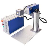 China Jpt M7 Split Desk Mopa Fiber Laser Color Engraver For Stainless Steel Alumina Jewelry for sale