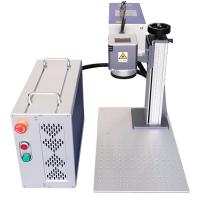 China Jpt M7 Split Desk Mopa Fiber Laser Color Engraver For Stainless Steel Alumina Jewelry for sale