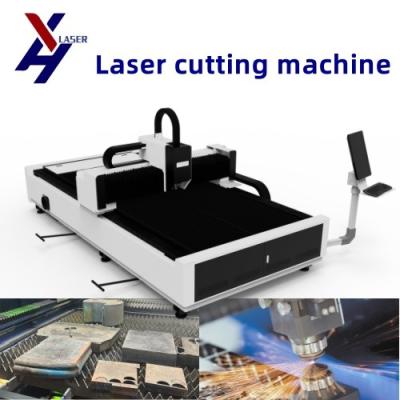 China CNC Glorious Fiber 1mm 5mm 20mm Stainless Steel Laser Cutting Machine For Metal for sale