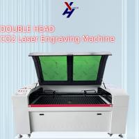 China 1610 Large Area Double Heads CO2 Laser Engraving Machine 80W 100W 150W 300W for sale