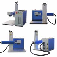 China Fiber Laser Printing Machine 30W/50W/100W/200W Portable Laser Printer Marker For Metal / Non-metal for sale