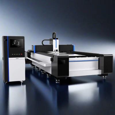 China Cheap CNC Metal Laser Cutter 1500W 2000W 3000W For Carbon Stainless Steel Aluminum for sale