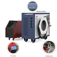 China Air-Cooled Portable 1500W 2000W Laser Welder Laser Welding Machine For Stainless Steel Copper Aluminum for sale