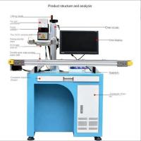 China Fiber / CO2 / UV Laser Marking Machine With Visual Positioning System CCD Camera for sale