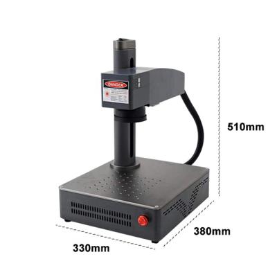 China Multifunctional Portable Fiber UV Laser Engraver For Metal Wood Glass Crystal Plastic for sale