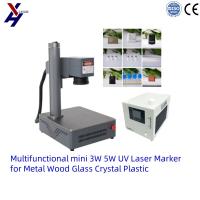 China Effective Mini UV Laser Engraving Machine For Engraving Patterns On Various Materials Personal Or Small Business for sale