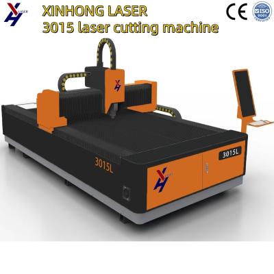China Raycus Max 3015 1500W 2000W 3000W 6000W CNC Fiber Laser Cutting Machine For Metal Carbon Cypcut Control System Included for sale