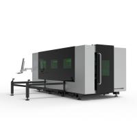 China CNC 6000W 3015LS Side Pull Fiber Laser Cutter For Aluminum Copper Brass Iron Stainless Steel Sheet for sale