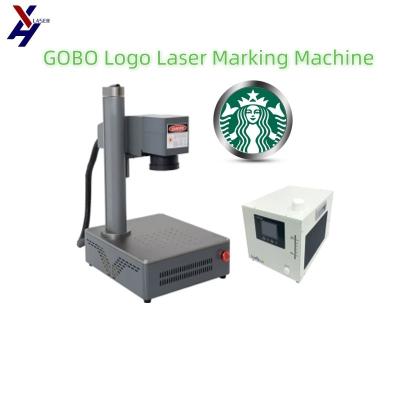 China Portable Desktop 3W 5W Logo UV Laser Printer Laser Marker For Projection Lamp Gobo Glass for sale