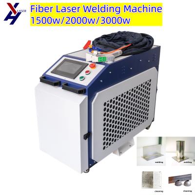 China Double Wire 4 In 1 1500W 2000W 3000W Portable Fiber Laser Welding Welder Machine For Stainless Steel Aluminum Metal for sale