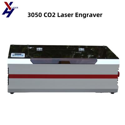 China 3050 50W CO2 Laser Engraving Machine 300x500mm for Wood Acrylic Leather for sale