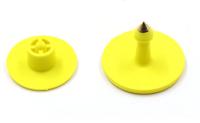 China Animal Tracking Round U Code TPU UHF RFID Tags Labels for sale