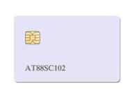 China AT88SC128/256/1604/1608 Chip Contact Card for sale