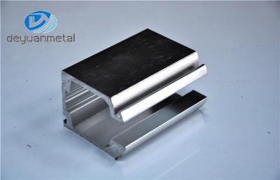 China 5.98 Meter Silver Polishing Standard  Aluminium Extrusion Profile For Building for sale
