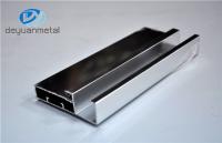 China Silver Polishing Standard Aluminum Extrusion Profiles For House Decoration for sale
