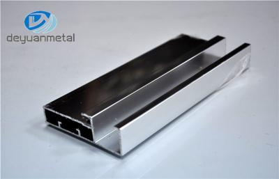China Silver Polishing Standard Aluminum Extrusion Profiles For House Decoration for sale