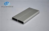 China 6063-T5 Silver Anodized Aluminum Extrusion Profile For Hotel Decoration for sale