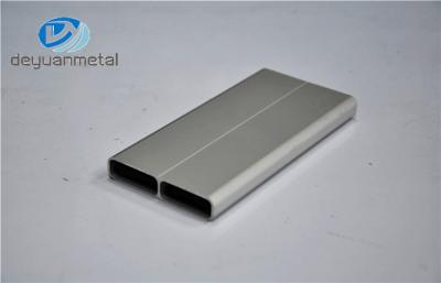 China 6063-T5 Silver Anodized Aluminum Extrusion Profile For Hotel Decoration for sale