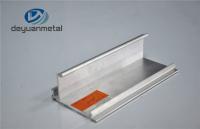 China Polishing Aluminium Extrusion Profile Clear Satin T5 / T6 / T66 for sale