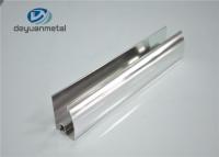China EN755-9 Bright Dip Surface Aluminium Shower Profiles For Bathroom 1.4mm Thickness for sale