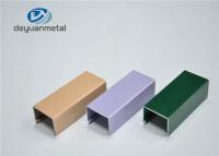 China Customized Alloy 6063 Aluminium Extrusion Profile Powder Coated for sale