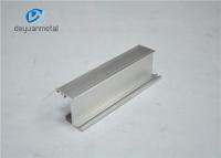 China 5.98 Meter Silver Anodized Aluminium Window Profiles Polished Surface Treatment for sale