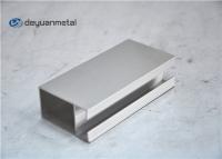 China Precision Cutting Silver Aluminum Extruded Shapes For Decoration for sale