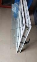 China 6 Inch Length Machining Aluminum Parts / Window Louvers WIth Punching for sale