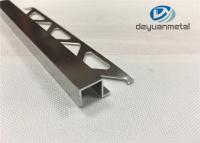 China Alloy Temper 6063 T5 Aluminium Edge Trim Profiles High Precision Erosion Resistant for sale