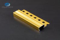 China Tempered Aluminium Edge Trim Profiles , 10mm aluminium tile trim ASTM Approved for sale