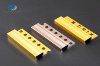 China Tempered Aluminium Edge Trim Profiles , 10mm aluminium tile trim ASTM Approved for sale