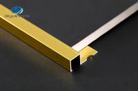 China Anodized Aluminium Edge Trim Profiles With Hole Punched 0.7-2mm Thickness for sale