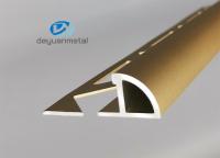 China T6 Aluminium Corner Profile 15mm , ASTM Aluminium External Corner Profile for sale