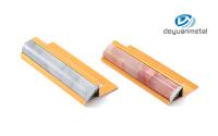China Anodised Aluminium Curved Corner Profile , 6063 aluminum wall corner guards for sale