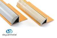 China Anodised Aluminium Curved Corner Profile , 6063 aluminum wall corner guards for sale