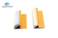 China Anodised Aluminium Curved Corner Profile , 6063 aluminum wall corner guards for sale