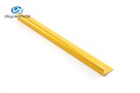 China GB Aluminum Corner Profiles Decorative Quarter Round Moulding Ceramic Wall Corners Shape Edge Tile Trim for sale