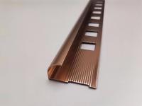 China C Channel Polishing Aluminium Edge Trim Profiles Curved Round Extrusion for sale