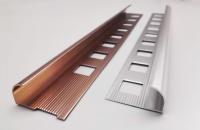 China C Channel Polishing Aluminium Edge Trim Profiles Curved Round Extrusion for sale