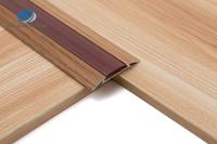 China ODM Aluminium Anti Slip Stair Edge Nosing , Wood Grain Stair Nosing For Carpet for sale