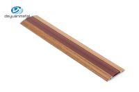 China T6 Aluminium Stair Nosing Edge Trim , Aluminium Wood Effect Stair Edge Nosing for sale
