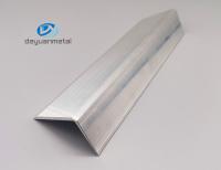 China T5 Non Slip Aluminum Stair Nosing , 44x29mm aluminium bullnose stair nosing for sale