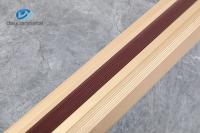 China Non Slip Aluminium Stair Nosing Edge Trim CQM Approved 3.0m Length for sale