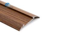 China 6063 Aluminium Stair Nosing Edge Trim 35m Height Wood Grain for sale