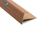 China F Shaped T6 Aluminum Stair Nosing Edge Trim Wood Grain Surface Treatment Powder Coating for sale